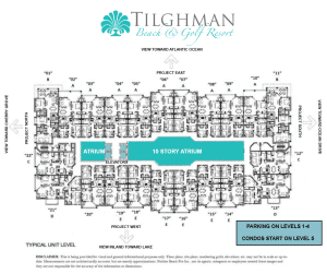Resort Map - Tilghman Beach and Golf Resort